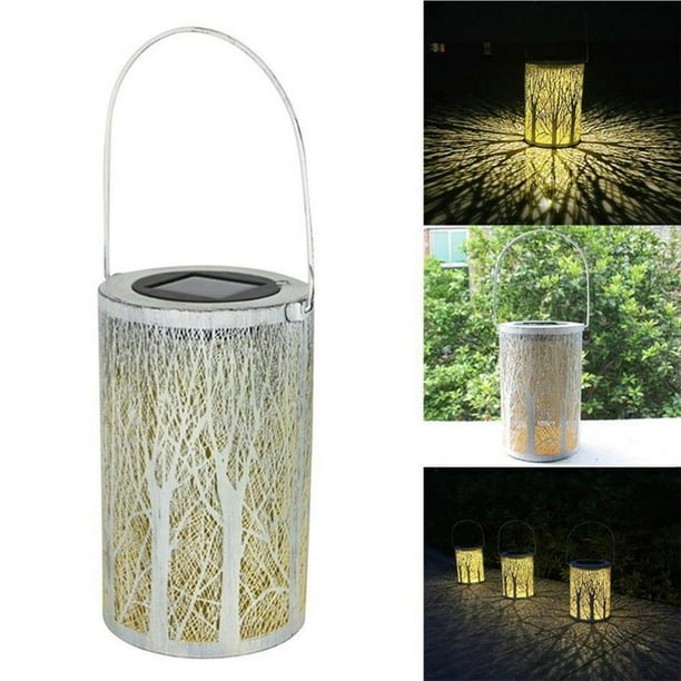 pitrice Solar Lantern Lights Outdoor Hanging Lantern for Patio IP44 ...