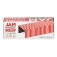 JAM Standard Colorful Staples, Red, 5000/Box - Walmart.com