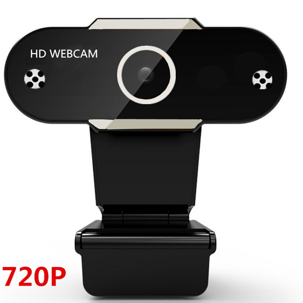 Webcam Computer PC Web Camera 720P With Microphone For Live Conference ...