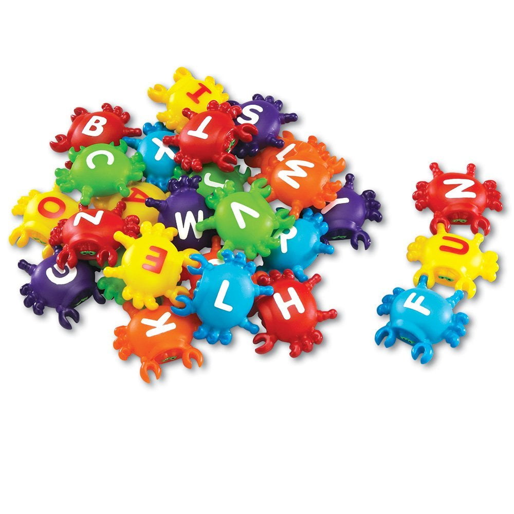 Learning Resources Smart Splash Letter Link Crabs, 26 Pieces - Walmart.com