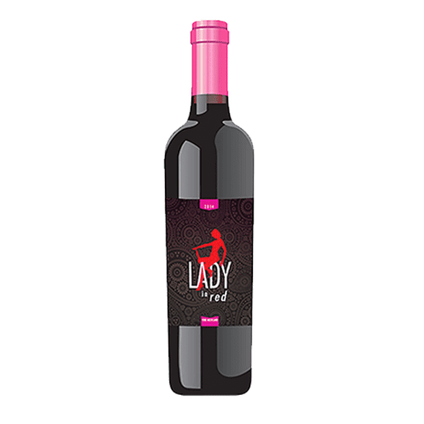 Vino Tinto Valley Girl Wines Lady in Red 750 ml Vid Mexicana Vino Tinto ...