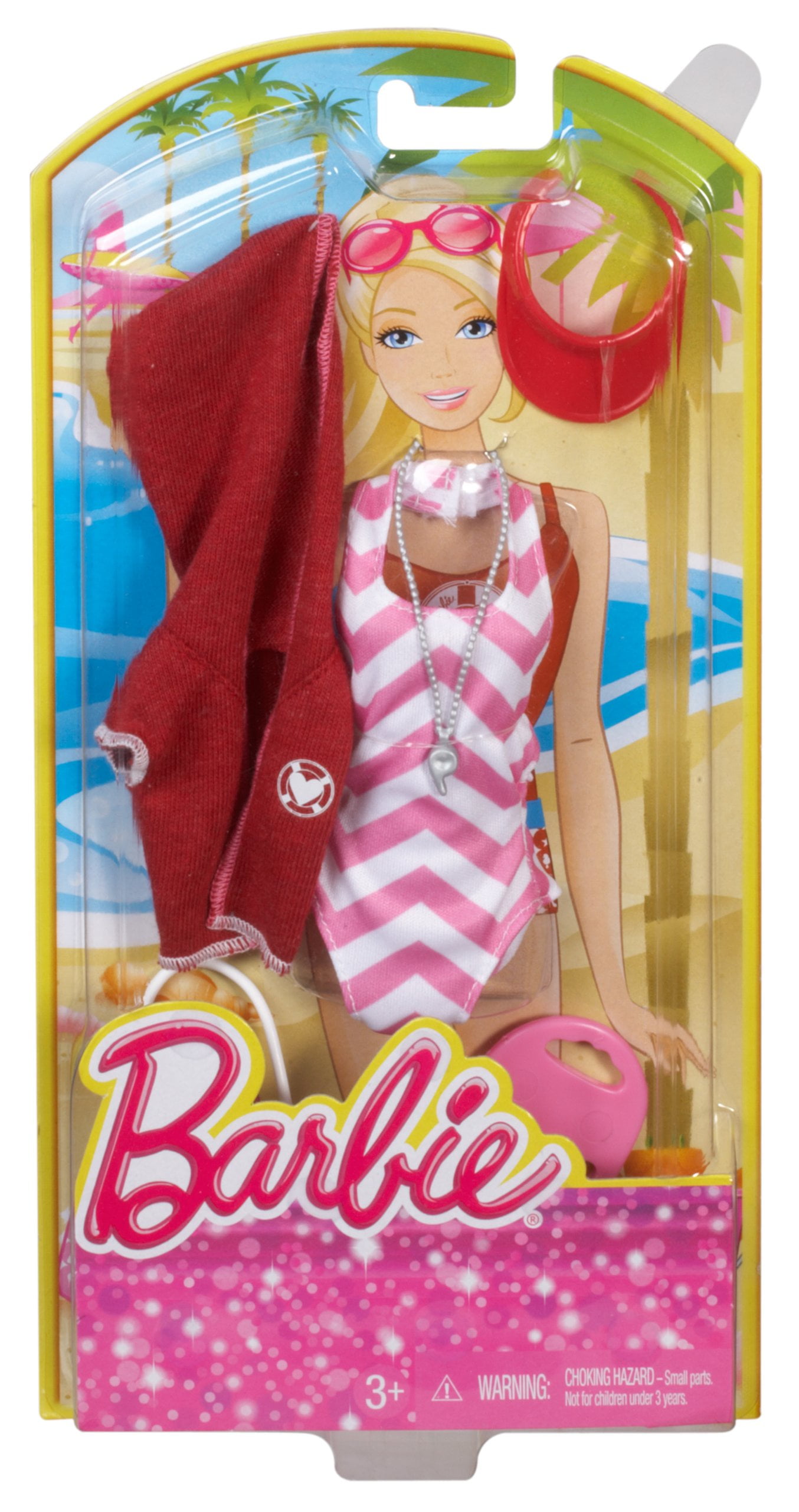 Barbie Careers Life Guard Fashion Pack Barbie - | Bodega Aurrera en línea