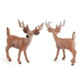 AOOOWER Artificial Mini Deer Family Figures Woodland Creatures ...