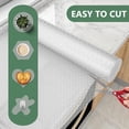Origuuds Shelf Liners, Non-Adhesive Drawer Liner, Waterproof & Oil ...