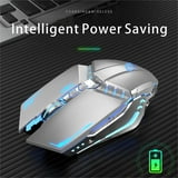 TENMOS Wireless Gaming Mouse Rechargeable Silent LED Computer Optical ...