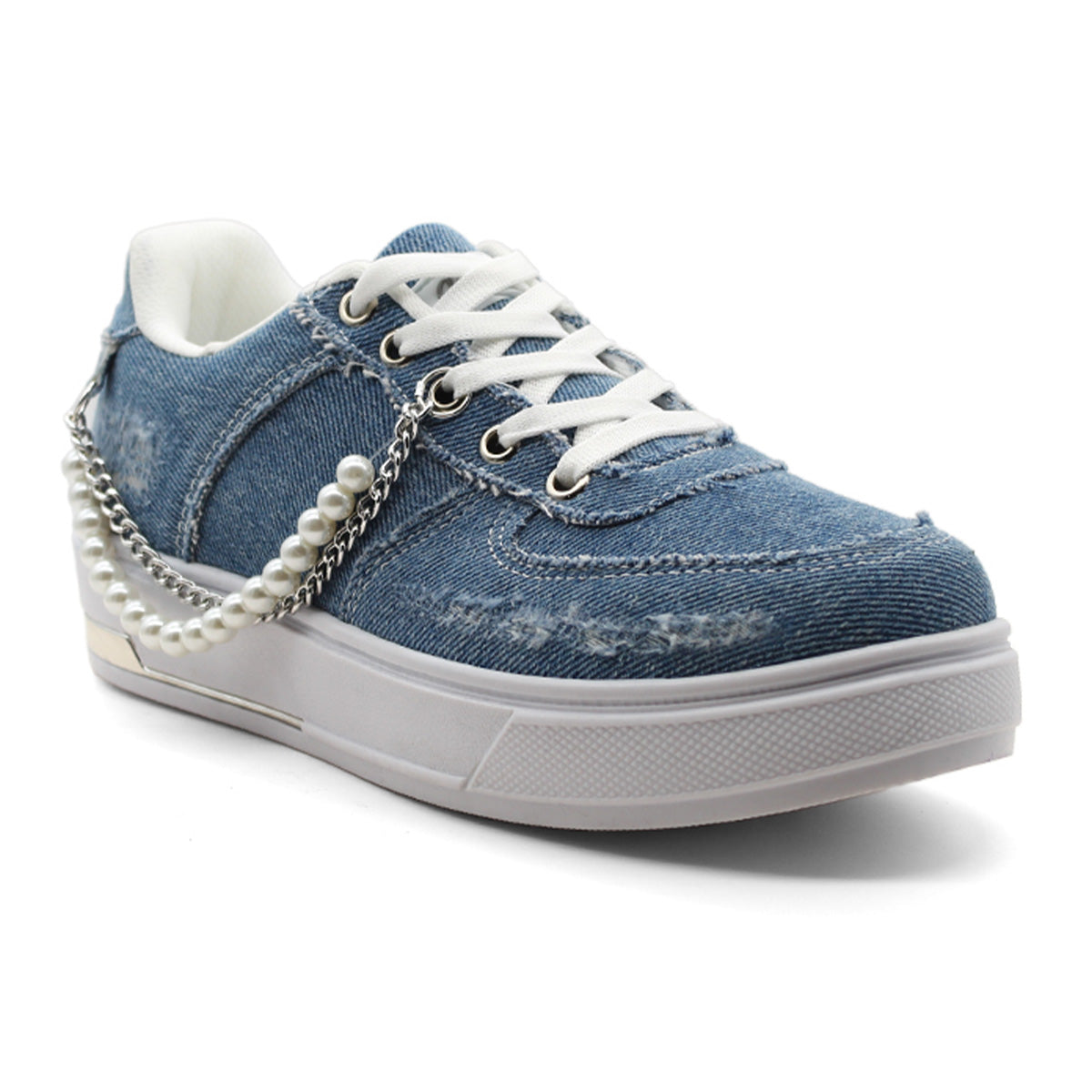Tenis tipo deportivo Exterior Textil Color Azul Para Mujer De ...