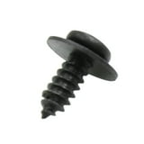 Unique Bargains 8pcs 6 x 19mm Stainless Steel Black Head Screw for Car ...