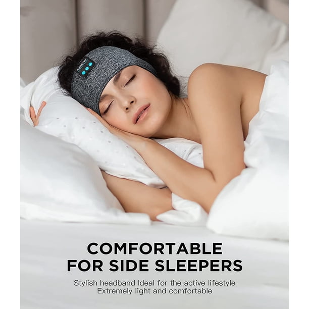 Lavince Sleep Headphones, Adjustable Soft Sleep Headphones Headband ...