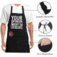 Funny Apron for Men Cooking Aprons for Grilling Apron Husband Boyfriend ...
