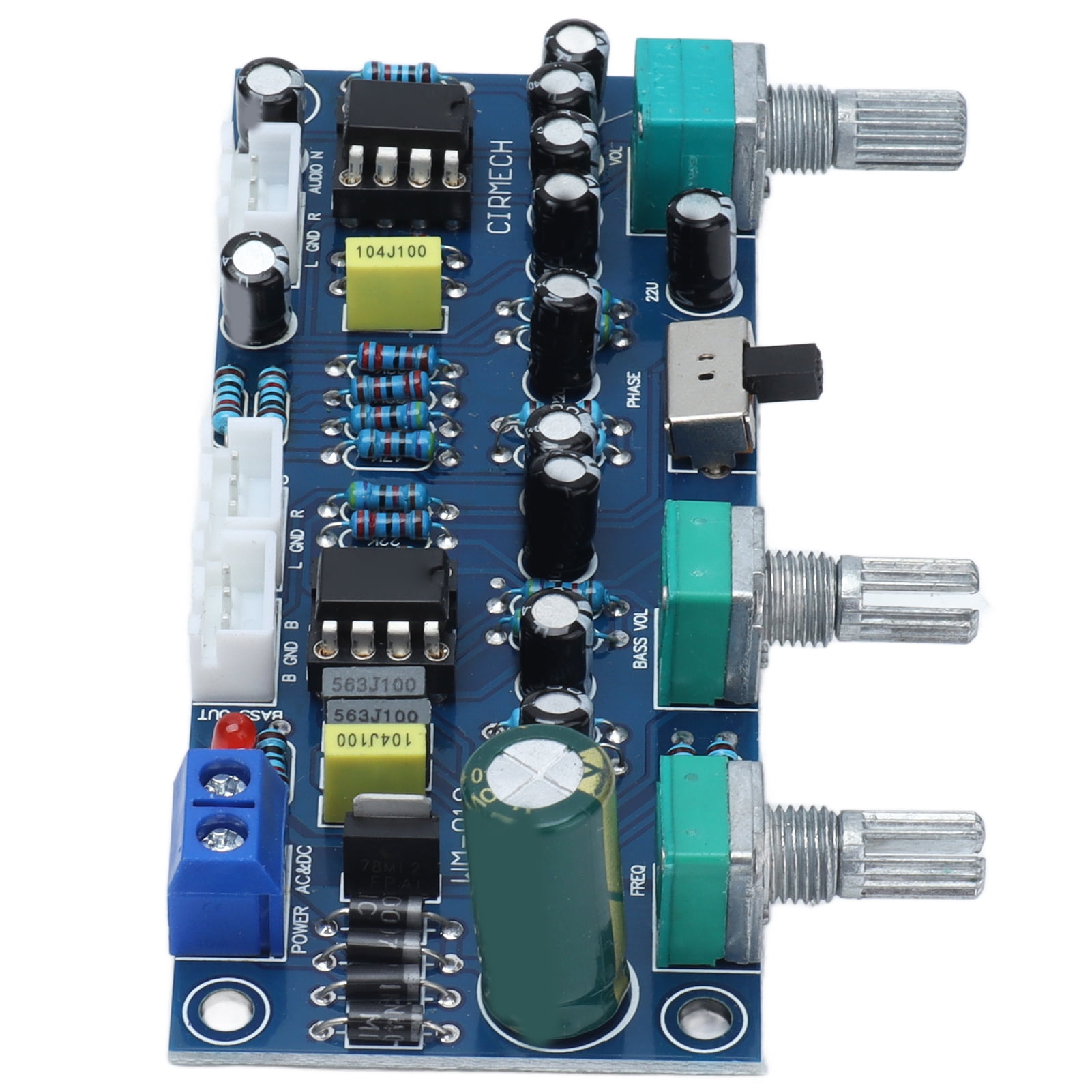 Buy FTVOGUE Subwoofer Pre Board 2.1 Channel 2.0 Full Tones Adjustable ...