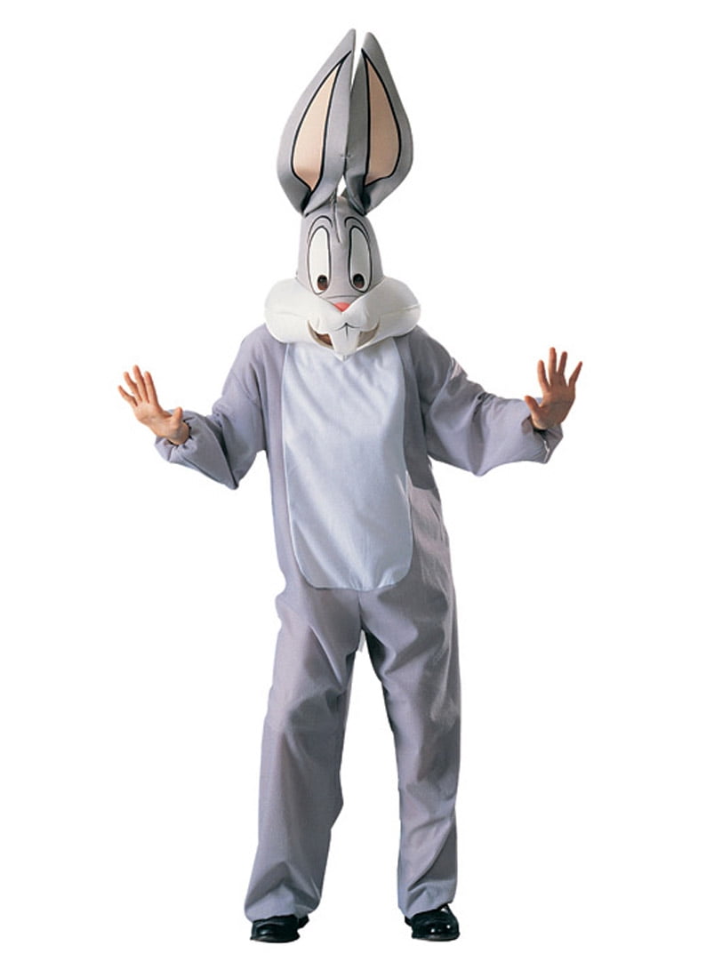 Rubies Bugs Bunny Mascot Looney Tunes Mens Halloween Fancy Dress