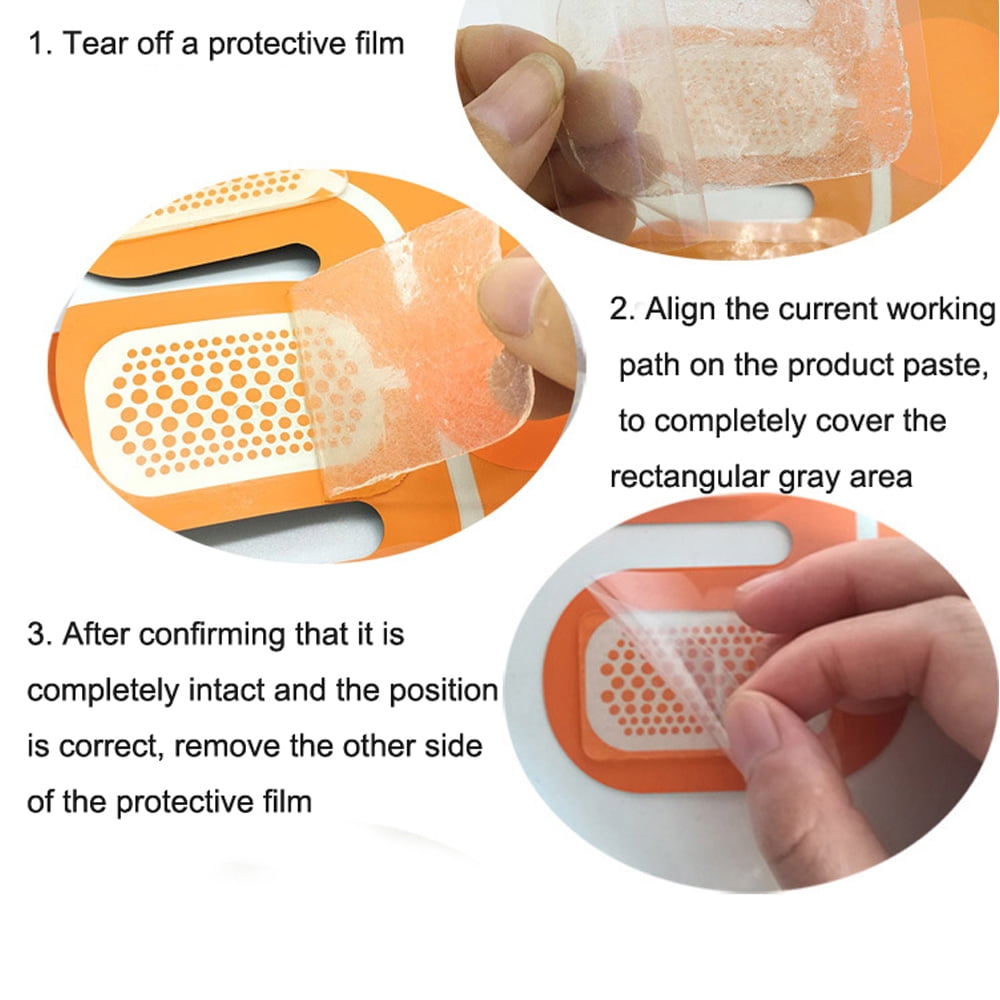 Gel Pads for Abdominal ABS Trainer Weight Loss Hip Exerciser ...