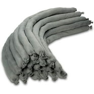 "PIG Absorbent Sock, 4'L x 3""W (3-Pack) - Reusable & Mildew-Resistant ...