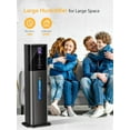 Large Room Ultrasonic Cool Mist Humidifier with 2.11Gal Capacity, 360 ...