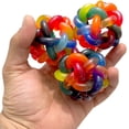 2128 Big Nobby Ball Pk6 M&M Bird Toys - Large Rubber Colorful Chewable ...