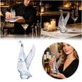Unique 3D Sculpted Grey Goose Glass Whiskey Bottle 350ML Novelty ...