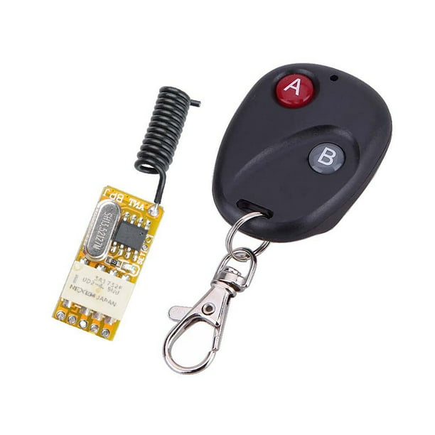 ziyahi Universal 3.5-24V Single Gang Remote Control Replacement Light Relay Beeper Controller ...