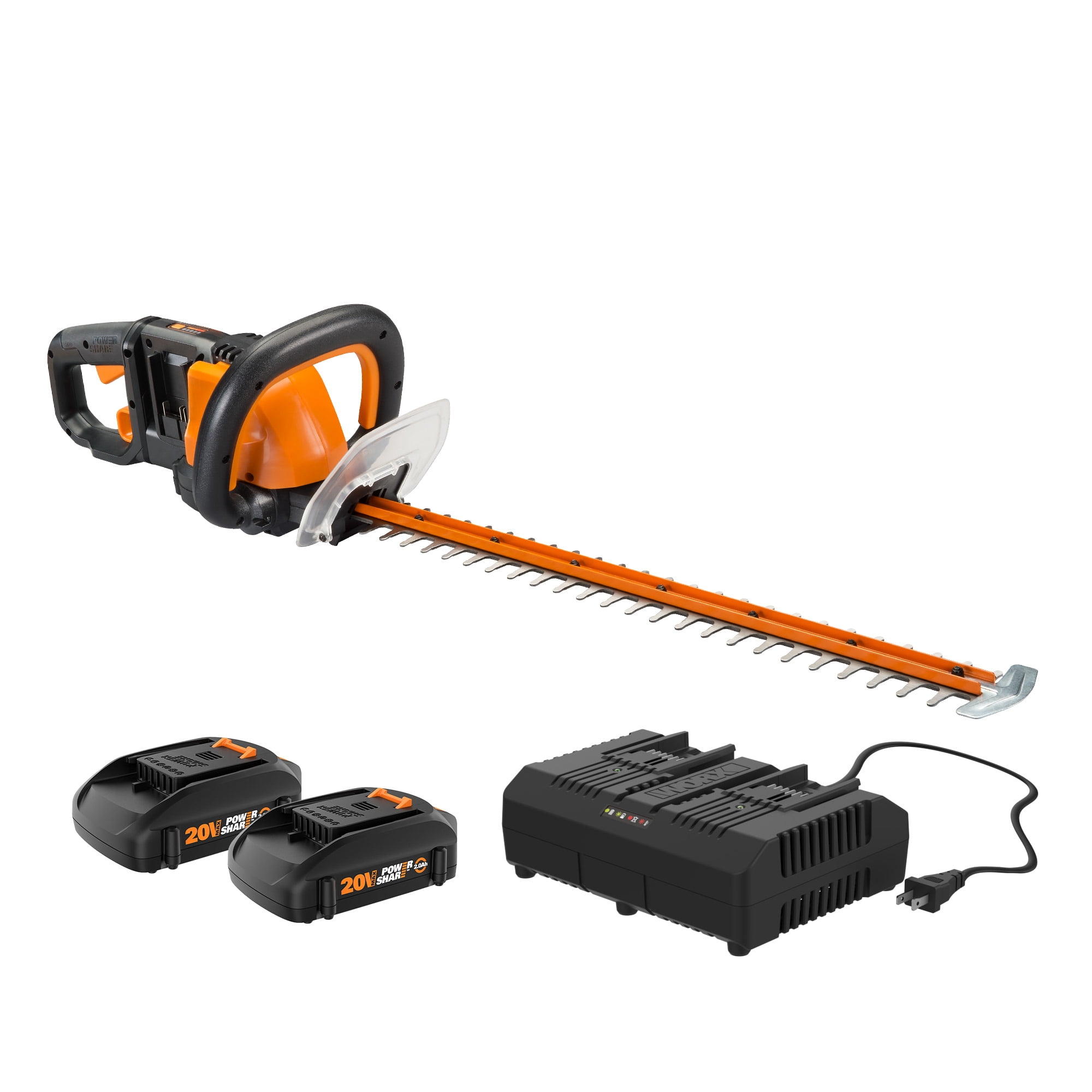 Worx WG284 40V Power Share 24" Cordless Hedge Trimmer - Walmart.com