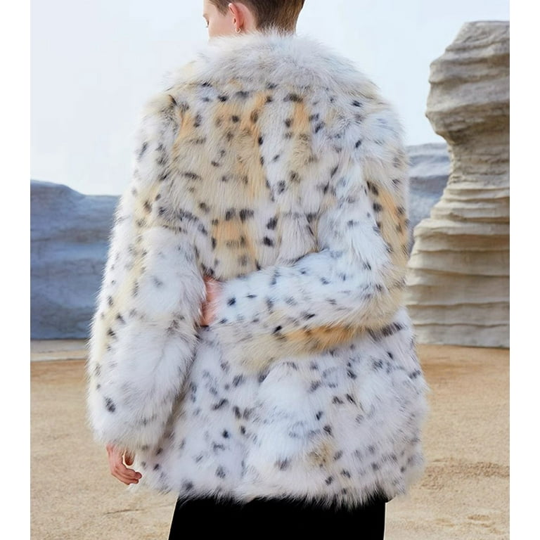 Snow Leopard Fur Print