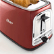 Oster® 2-Slice Toaster with Advanced Toast Technology, Candy Apple Red ...