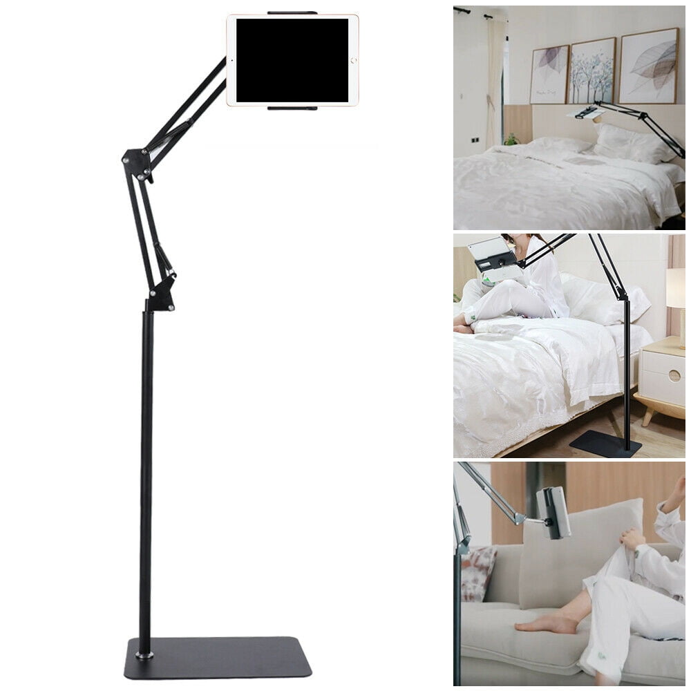 Adjustable Floor Stand Universal 360-Degree Rotatable 4-10.6" iPad ...