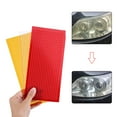 Tail Light Tape,Red Orange Lens Tail Light Tape Auto Lens Repair Kit ...