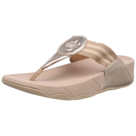 FitFlop Walkstar Toe-Post Sandals Rose Gold 5 M (B) | Walmart Canada