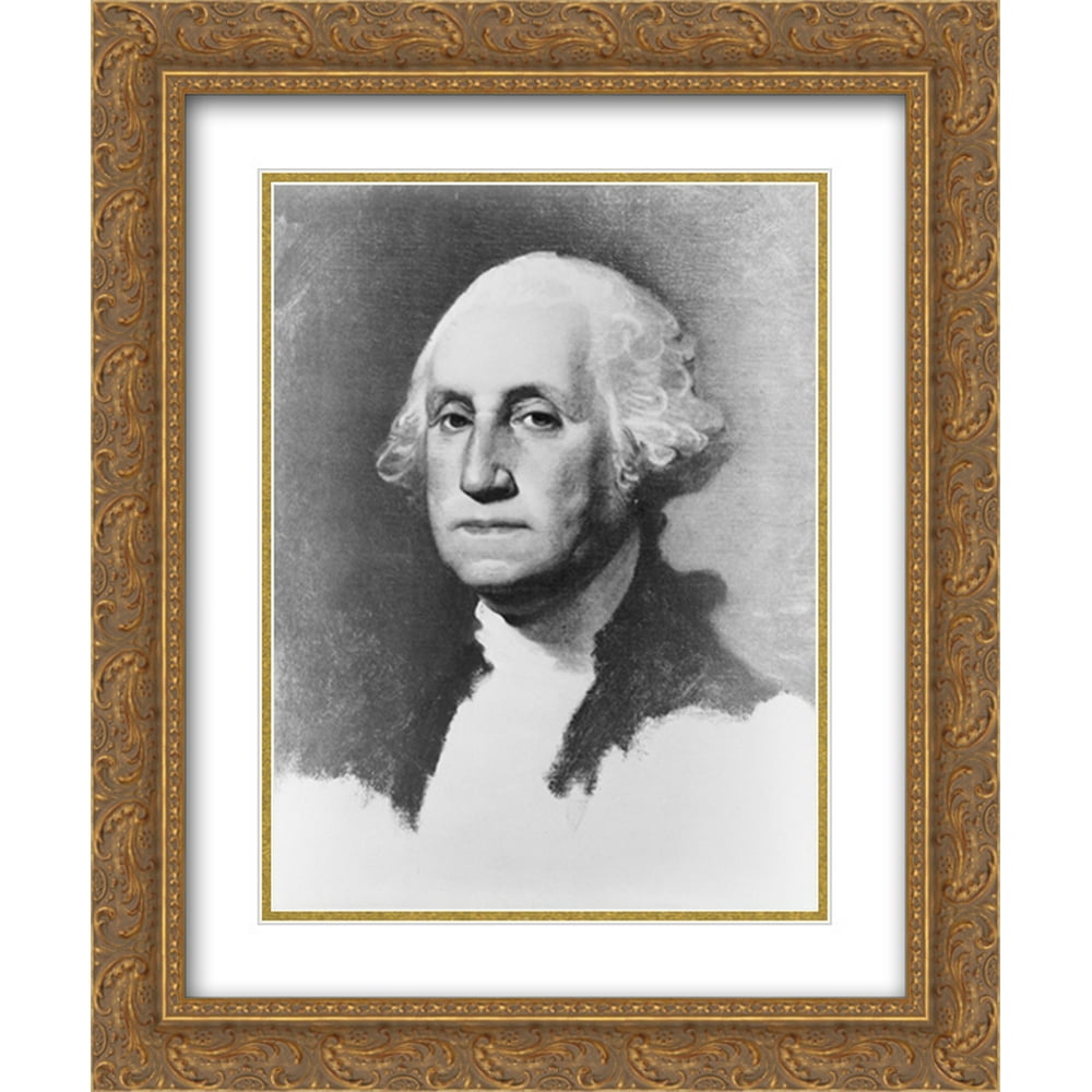 George Washington, head-and-shoulders portrait, facing left 20x24 ...