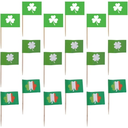 NETSENG 300pcs Ireland Flag Ireland Flag Irish Small Toothpick Irishman ...