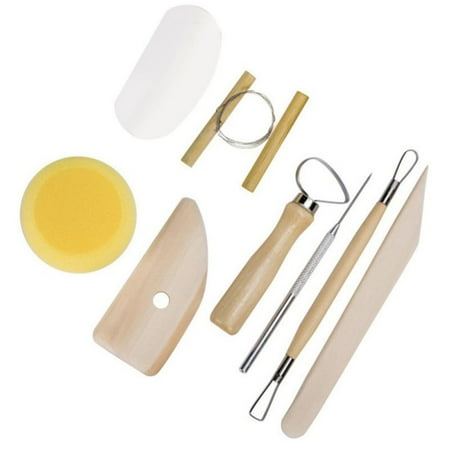 LUNA 8Pcs/Set Pottery Clay Tools Carving And Modeling Tools Drawing ...