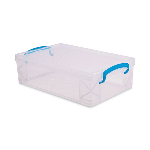 Super Stacker Large Pencil Box, Plastic, 9 x 5.5 x 2.62, Clear | Bundle ...