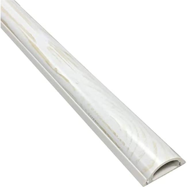 Electriduct Cable Shield Protector Cord Cover - White Wood - 36 in ...