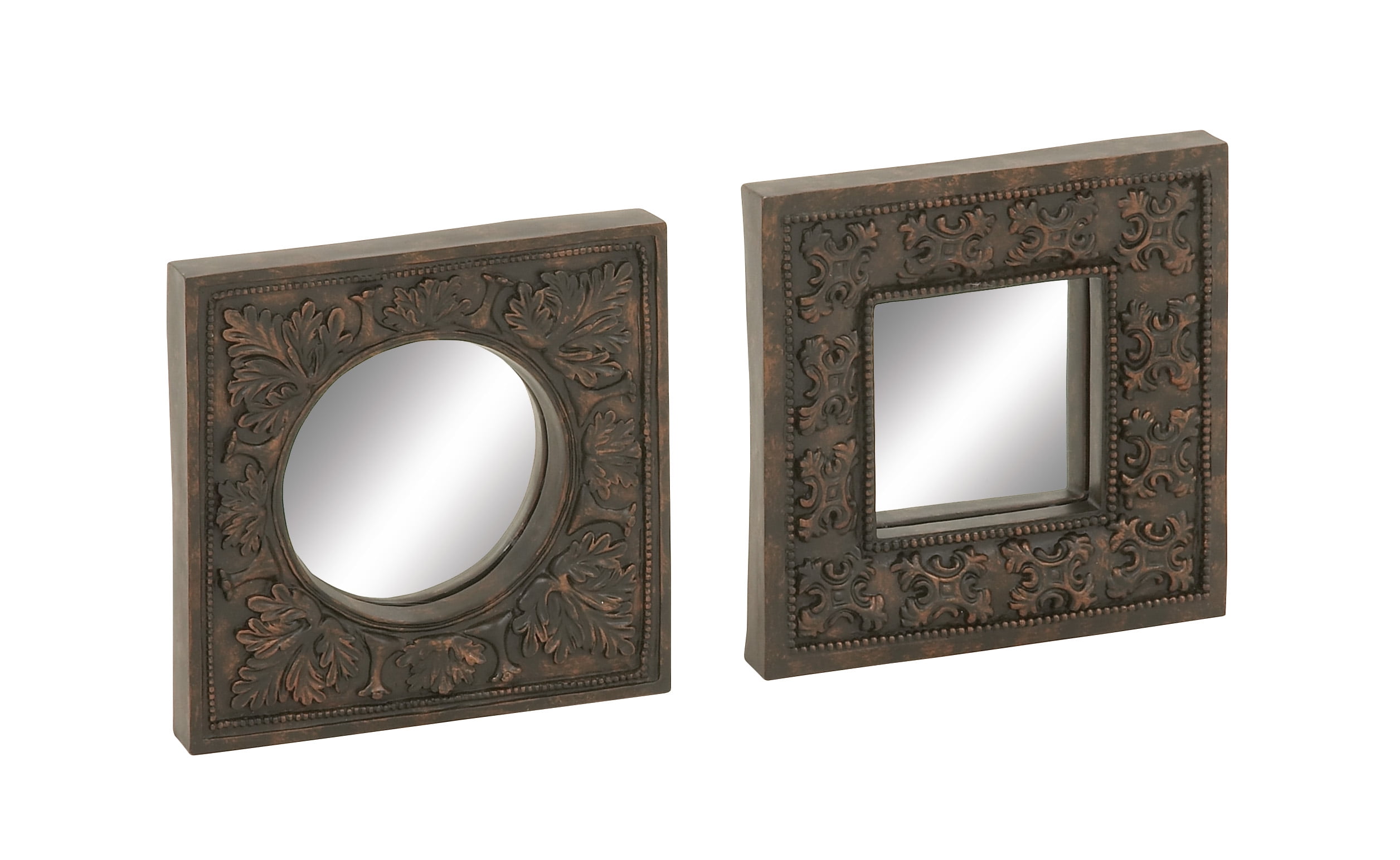 Inventive Set Of 2 Mirror Wall Decor - Walmart.com