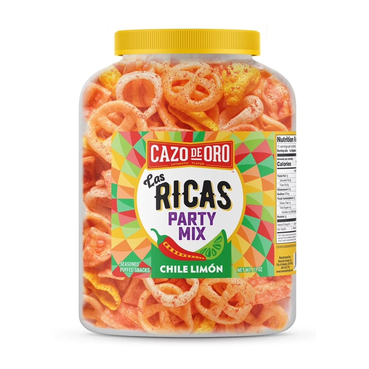 Cazo Las Ricas Snack Mix Barrel (11 Ounce) - Walmart.com