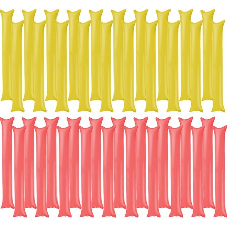 40 Pcs Bam Bam Thunder Sticks Cheering Sticks Compatible With Sports ...