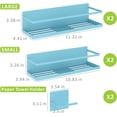 Magnetic Spice Rack For Refrigerator, Space Saving Magnetic Shelf For ...