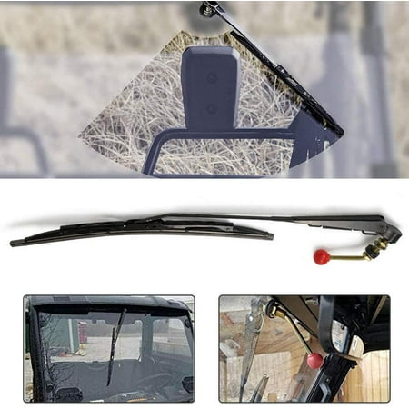 UTV Hand Operated Windshield Wiper Fits for Polaris Ranger RZR 900 1000 ...