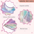 Rainbow Colored Stream Lines Sleeveless Dress A-Line One-Piece Dress ...