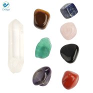 Kritne Reiki Stone Set, Chakra Stone, 7Pcs/Set Engraved Spiritual ...