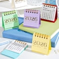 2026 Creative Pocket Calendar Daily Planner Portable Desk Organizers ...
