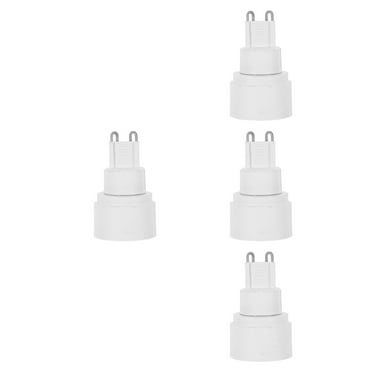 2Pcs E27 Ceramic Screw Base Round Led Light Bulb Lamp Socket Holder ...