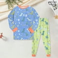Baby Boys Long Sleeve Top And Pants Snug Fit Cotton Pajama Set,Skin ...