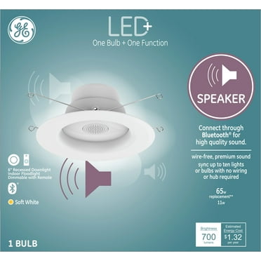 GE Battery Operated LED Utility Light Fixture, 12-in, White, 17446 ...