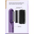 HOT! Rechargeable Hot Comb Cordless Hair Brush Straightener Heat ...