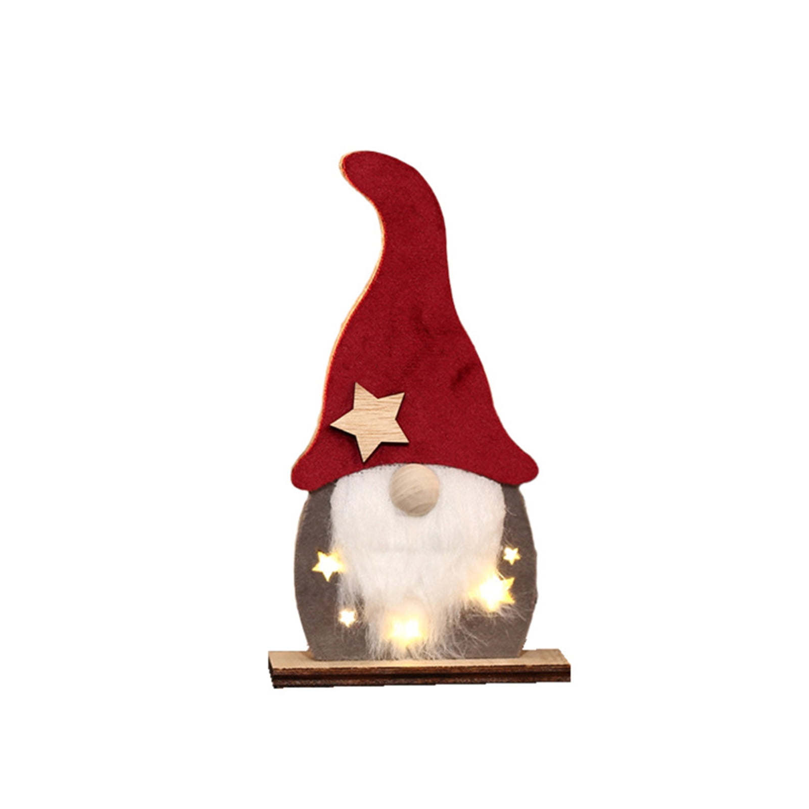 Anvazise Faceless Ornament Eco-friendly Eye-catching Wood Glowing ...