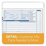 Auto Repair Four-Part Carbonless, Four-Part Carbonless, 8.5 X 11, 50 ...