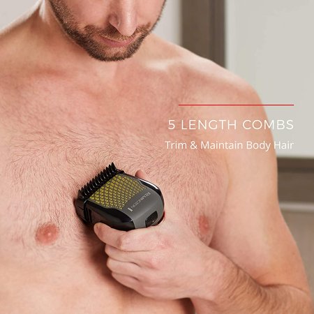 Remington BHT6455FF Shortcut Pro Body Groomer with Extendable Curved ...