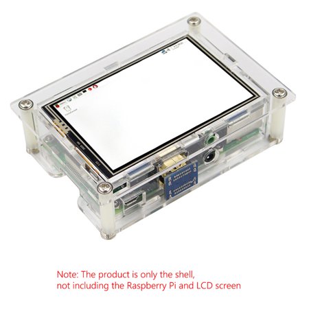 Clairlio Acrylic Protective Case DIY Enclosure Kit for 3.5 inch LCD Raspberry Pi 3B+/3B - Walmart.ca