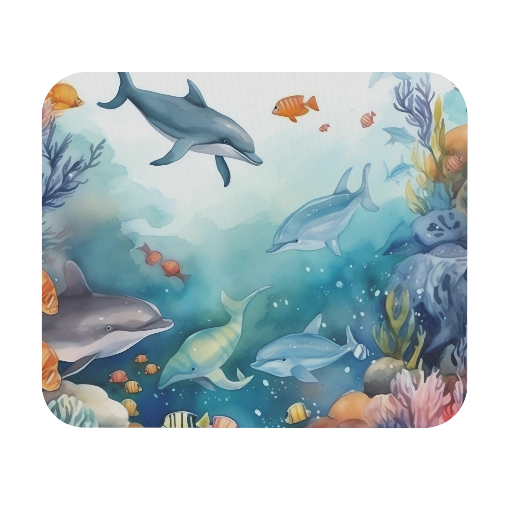 Under The Sea Novelty Mouse Pad | Non-Slip Rubber Base Computers ...