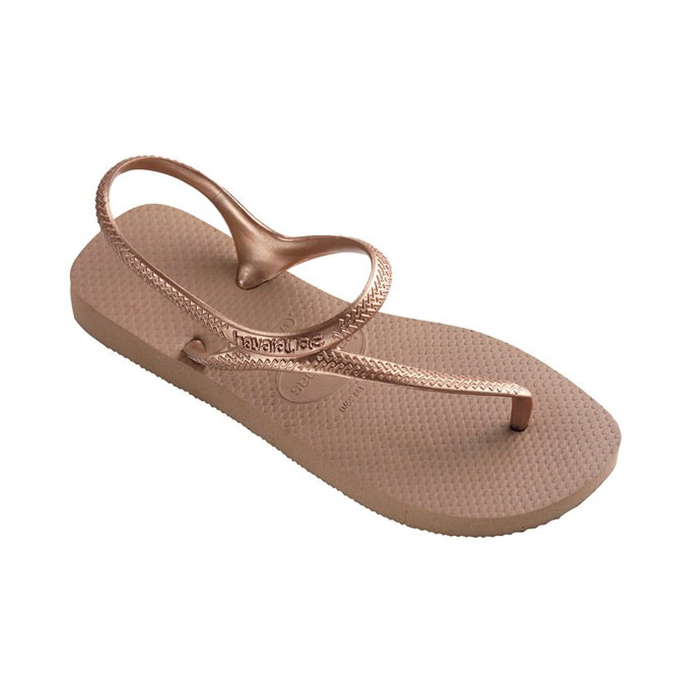 Havaianas Havaianas Women s Flash Urban Sandals Gold Rubber 41 42 M